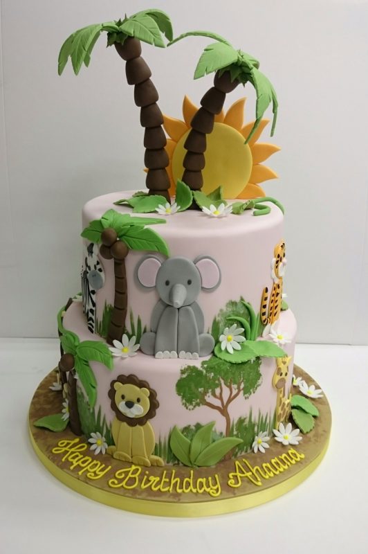 Jungle Theme Custom Dessert Table | Jungle Dessert Table