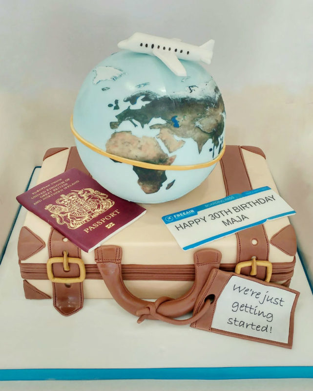 Travel Birthday Cakes | Cakes by Robin