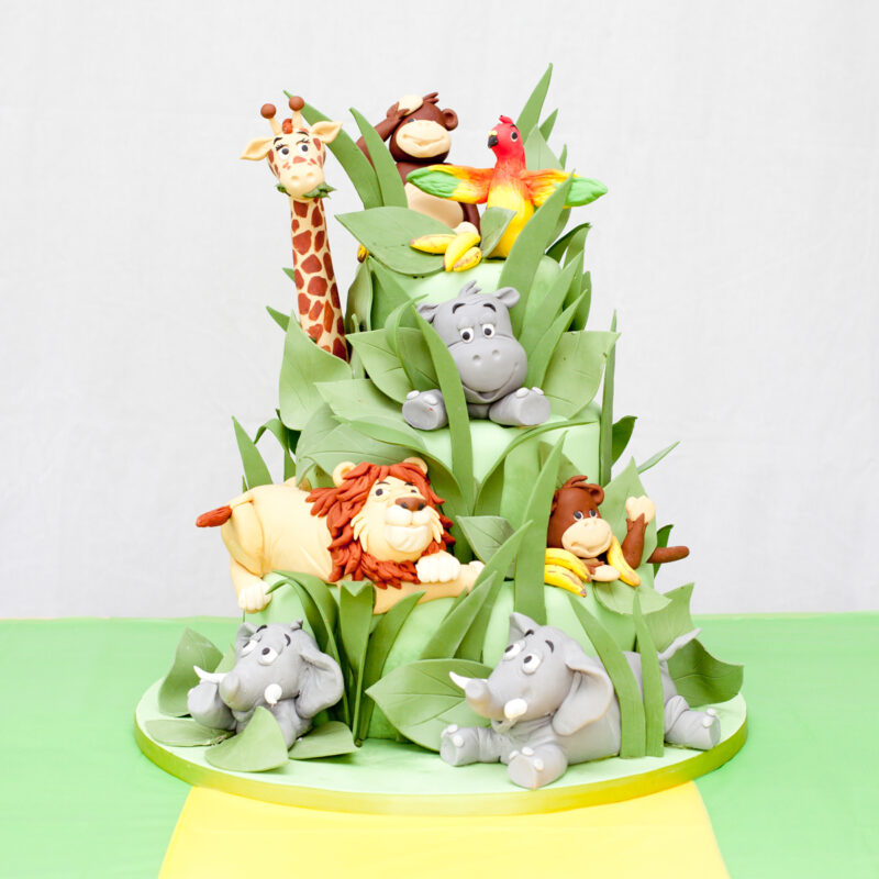 Jungle Theme Custom Dessert Table | Jungle Dessert Table