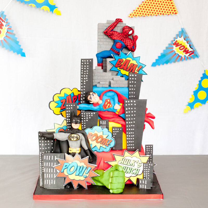Superhero Dessert Table | Custom Dessert Tables